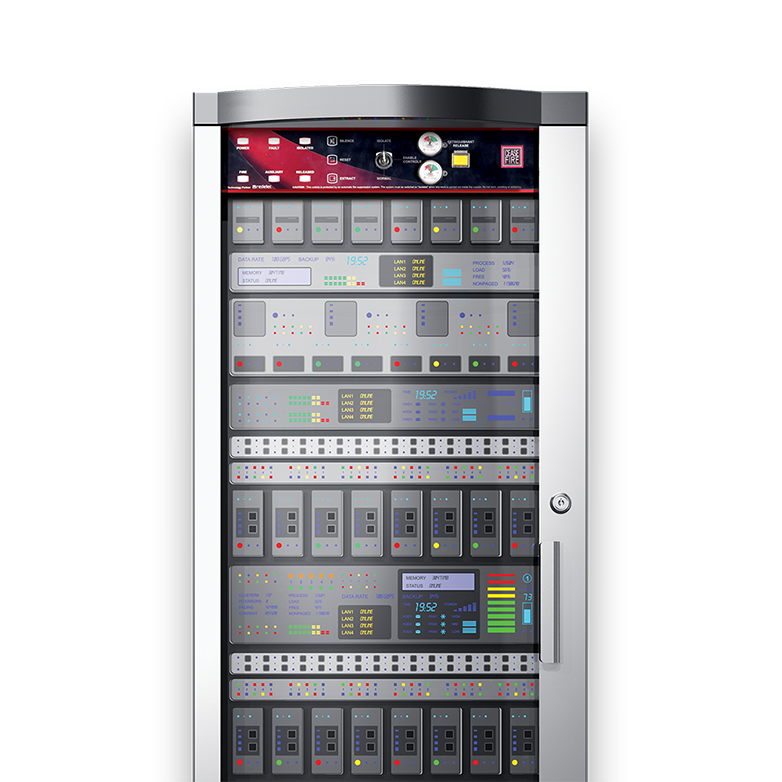 Server Quick Response System (SQRS) with optional IP module